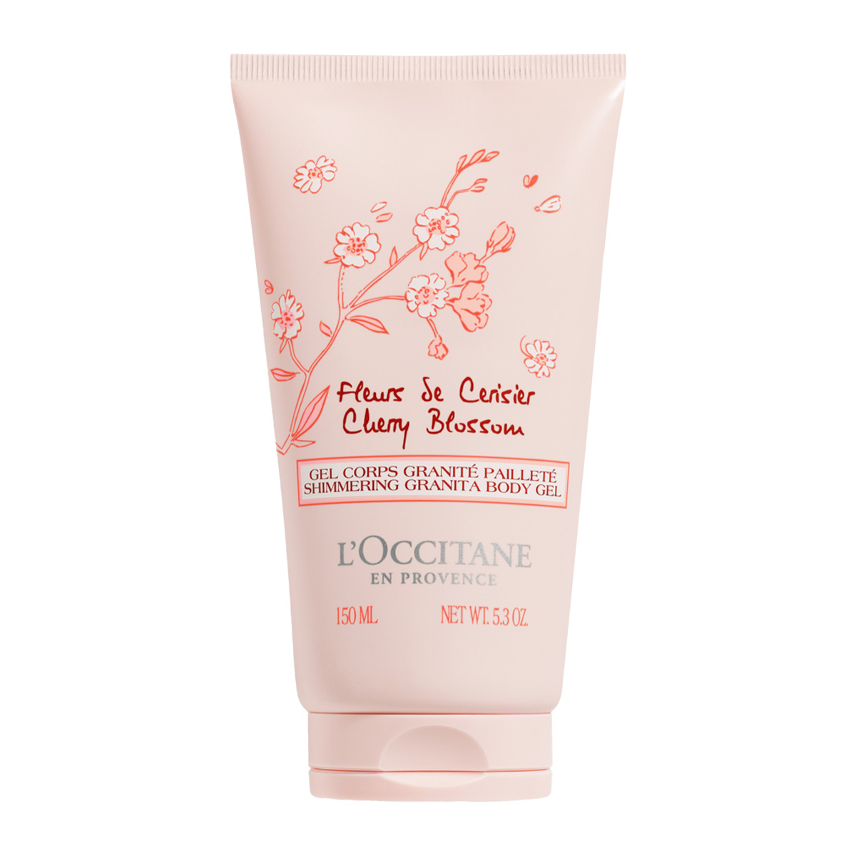 L'OCCITANE Cherry Blossom Shimmering Granita Body Gel | Hondos Center