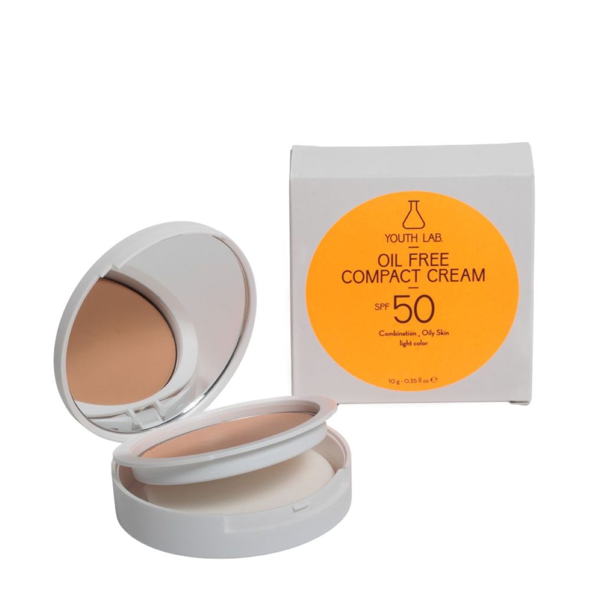 YOUTH LAB. Oil Free Compact Cream SPF50 Combination/Oily Skin | Hondos ...