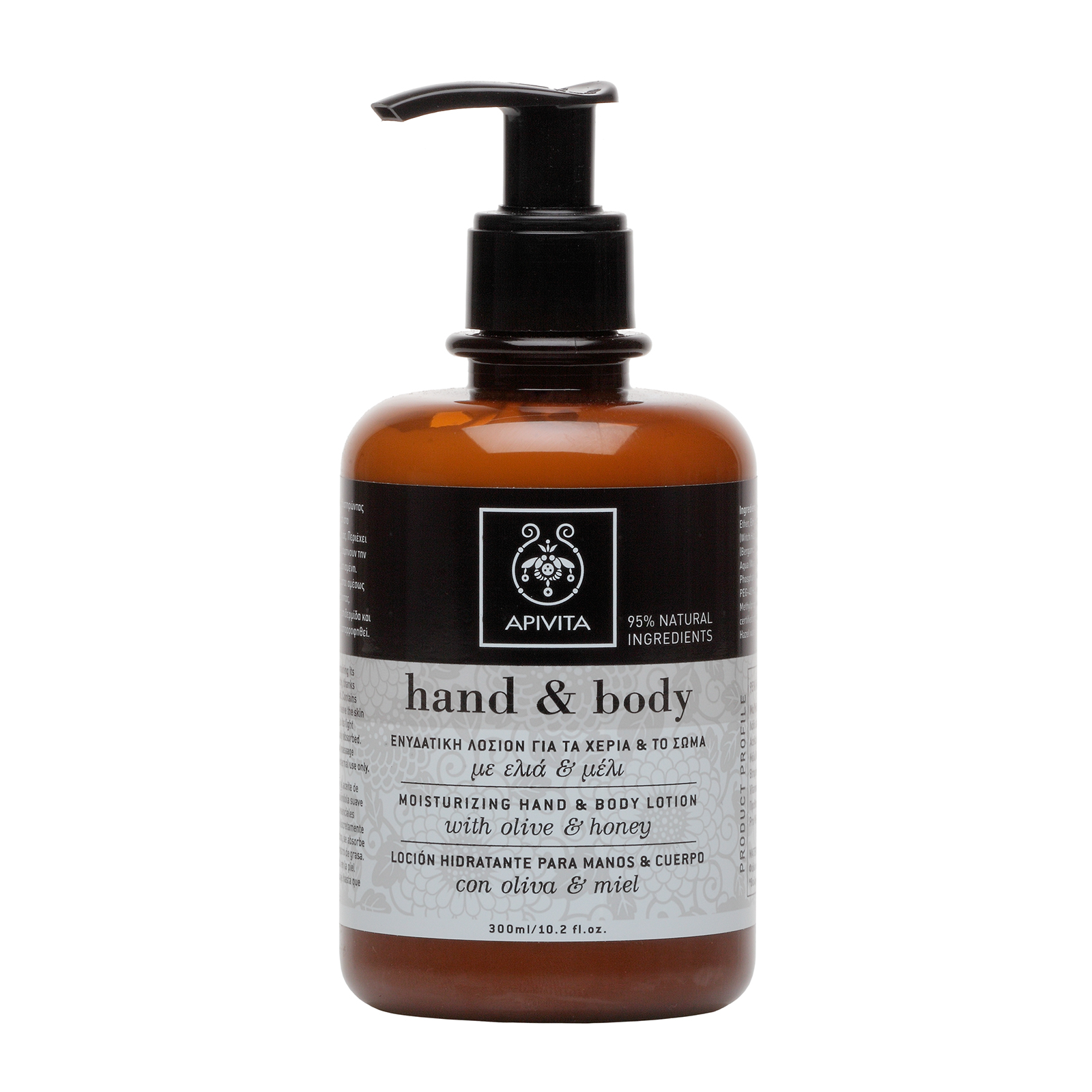 APIVITA Moisturizing H& & Body Lotion with Olive & Honey | Hondos Center