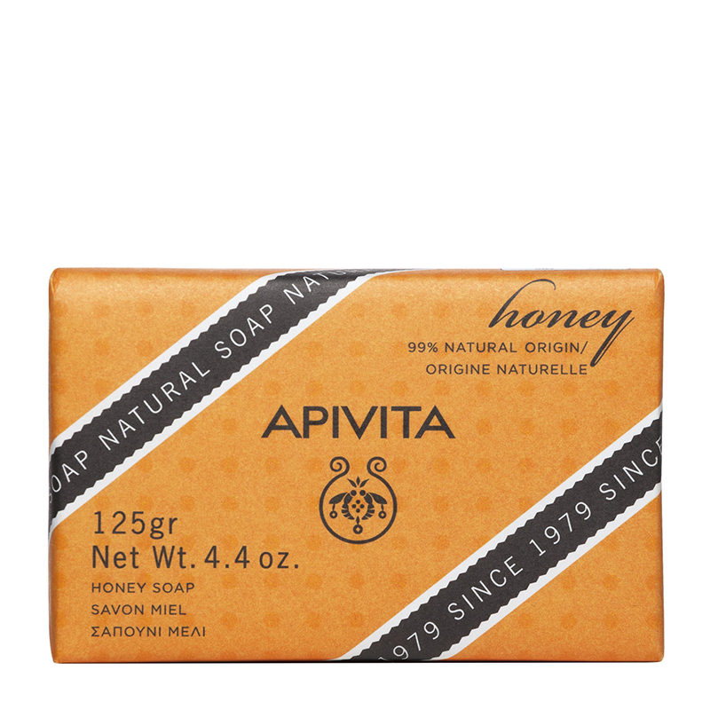 APIVITA Honey Soap with Hydrating Properties | Hondos Center