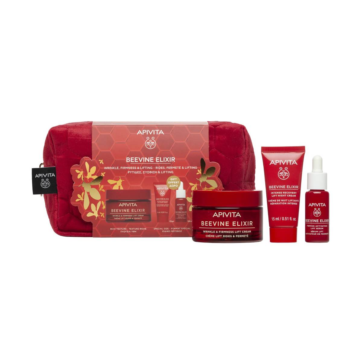 APIVITA Promo Beevine Elixir Set (Rich Texture) | Hondos Center